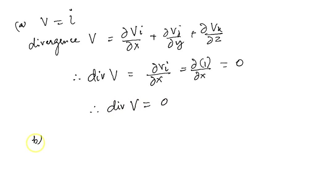 Solved 10 Cas Experiment Visualizing The Divergence Graph The Given Velocity Field Of A