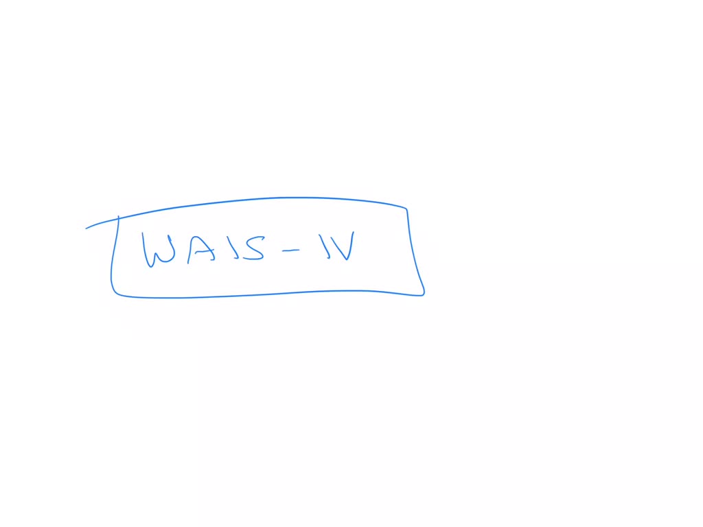 SOLVED: uses the traditional Full Scale IQ along with four index scores ...