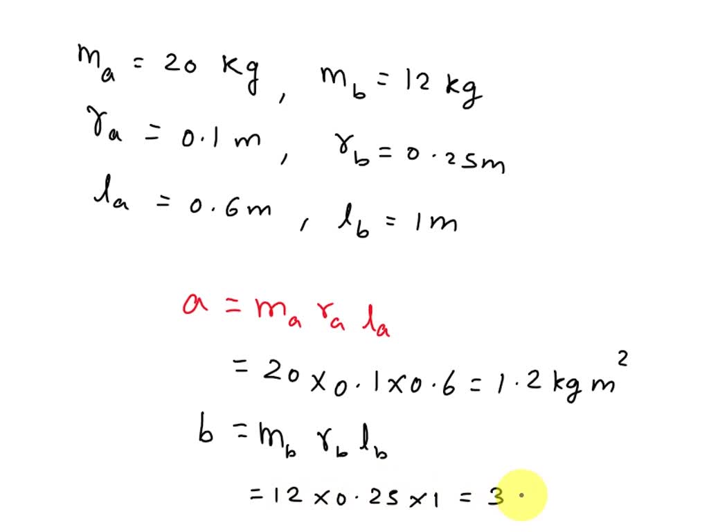 SOLVED: 2. 10 pts) A system of three non-coplanar weights is arranged ...