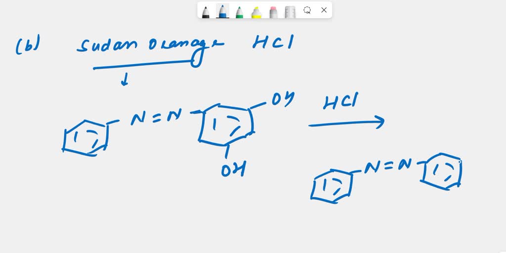 SOLVED: Draw structures: 1. Sudan blue reacts with NAOH 2. Sudan orange ...