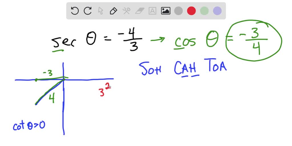 SOLVED: Use the given value and the trigonometric identities to find the remaining trigonometric ...