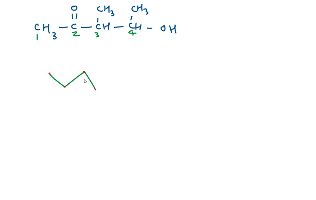 SOLVED: Draw skeletal ("line") structure of this molecule: OH CH3 OH CH3 CH- CH- CH- CH3 Click ...