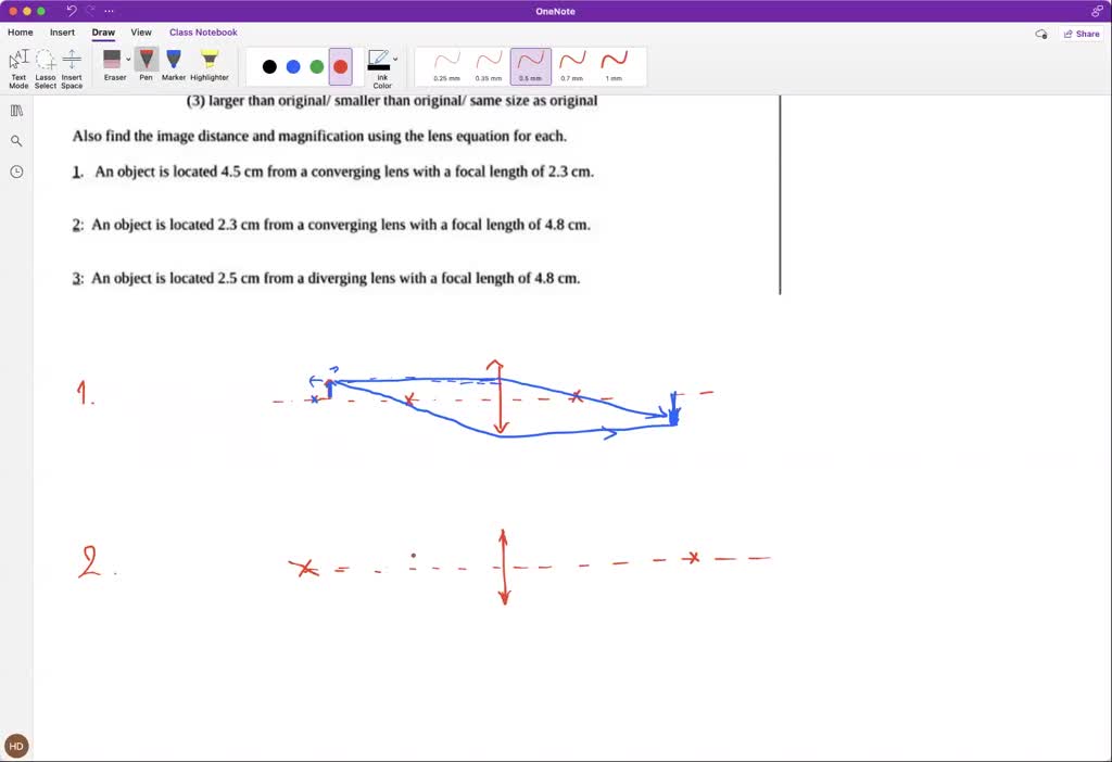 SOLVED: "Q.4 Answer all parts State the ray tracing rules used to determine the position of an ...