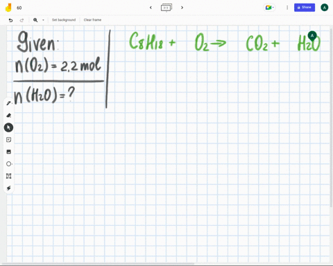 A major component of gasoline is octane c8h18 when liquid...