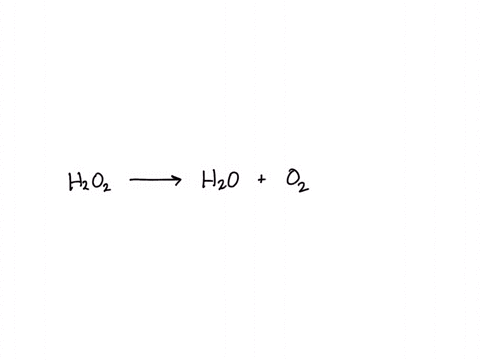 Chemical Reaction Of Hydrogen Peroxide And Yeast Reaction - Infoupdate.org