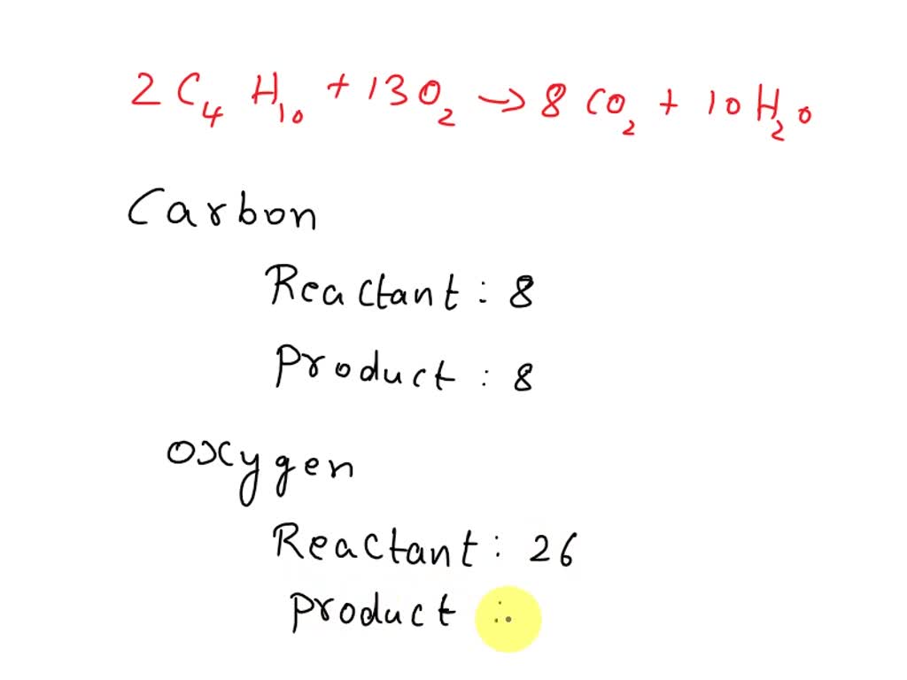 When butane burns in oxygen, it produces carbon dioxide and water. This ...