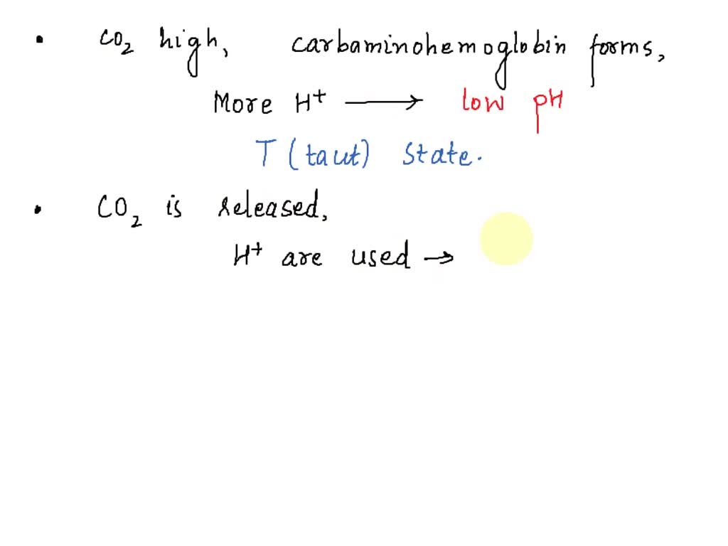 SOLVED: Rapidly metabolizing tissues generate protons and carbon dioxide in high concentrations ...