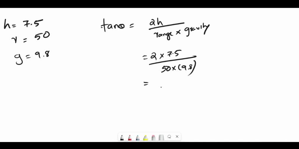SOLVED: a body is launched from the ground and it follows a parabolic ...