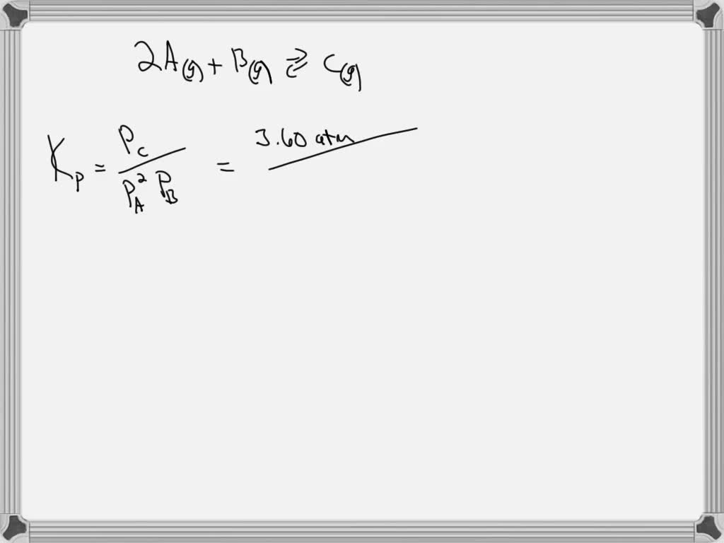 Solved Question 15 At 425 C Kp 4 18 For The Following Reaction In A Given Experiment 0 50