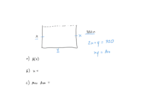 A school wishes to form three sides of a rectangular playground using ...