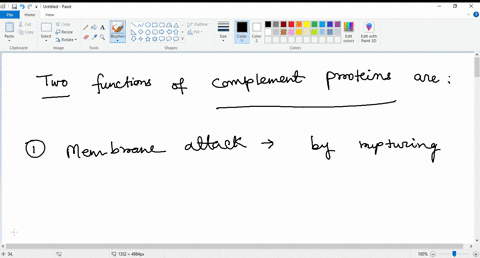Compare the roles of the different activated complement...