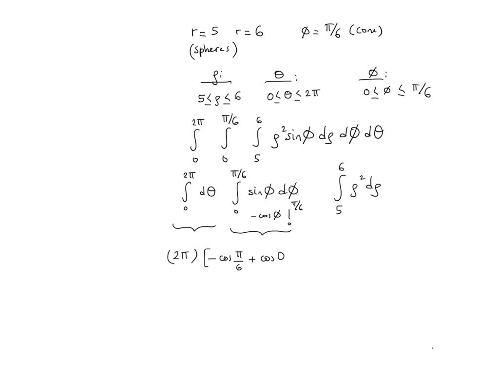 SOLVED: 'For a sphere of radius find the solid angle 0 (in steradians ...