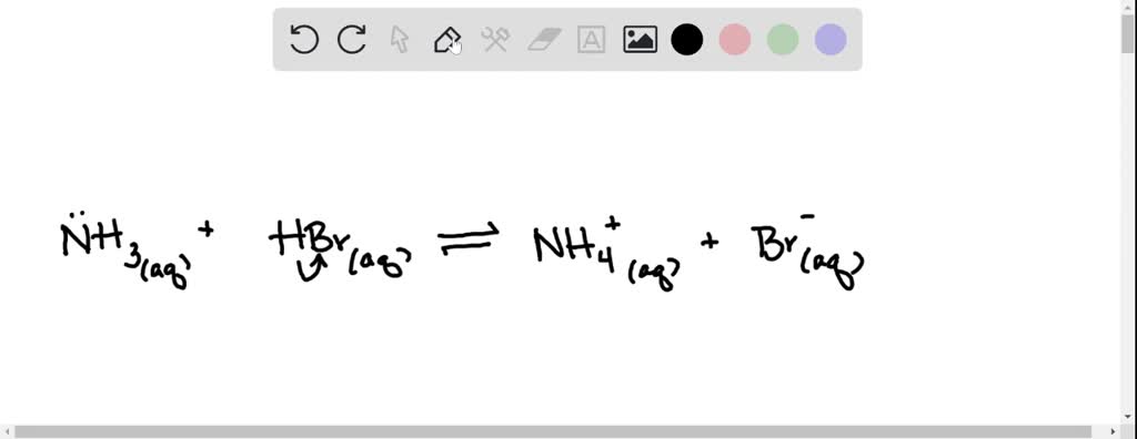 SOLVED: 'Write net ionic equation for the reaction that occurs when aqueous solutions of ammonia ...