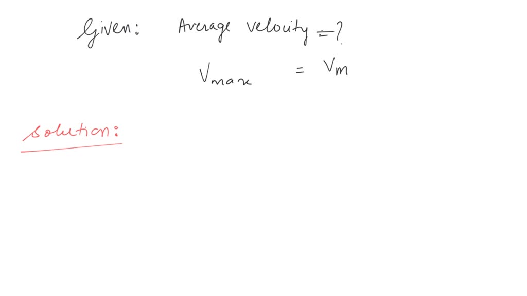SOLVED: Maximum velocity in SHM is vm . The average veloc ity during ...