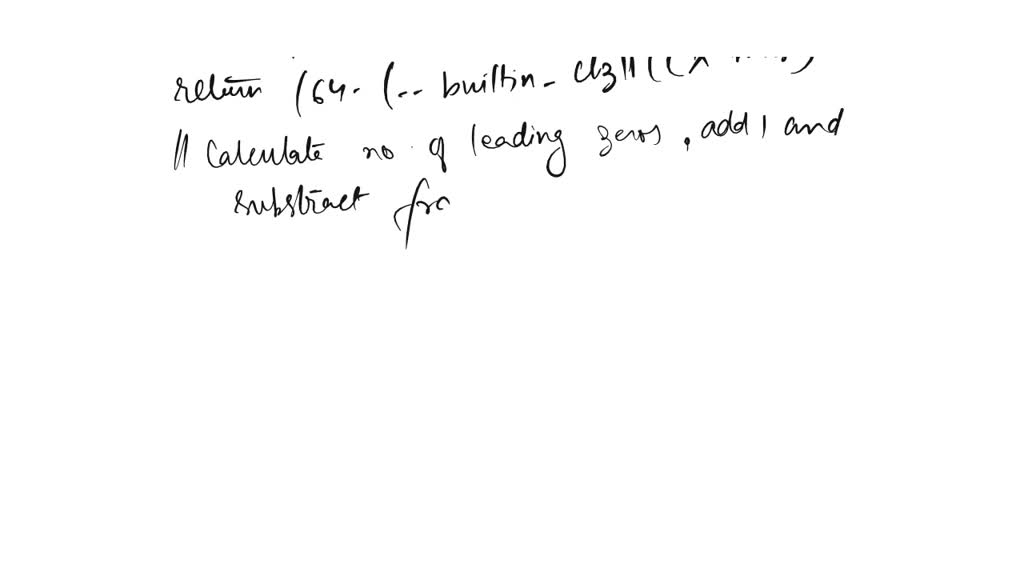 Solved Implement The Function C With The Following Prototype Return The Minimum Number
