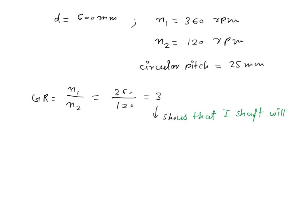 SOLVED: Two parallel shafts, about 600 mm apart, are to be connected by ...
