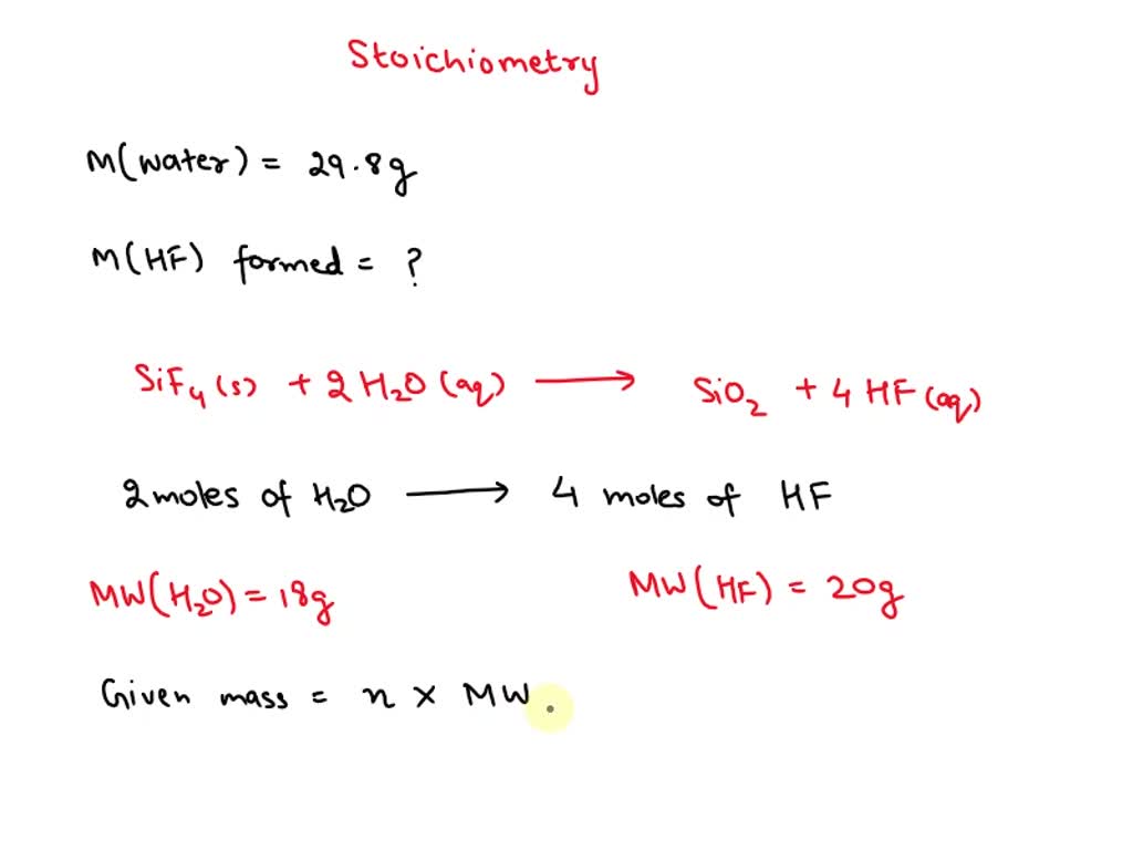 SOLVED: Question 7: According to the following reaction, how many moles ...