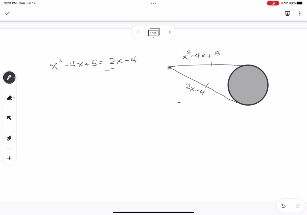 Solved In The Diagram Below De And Ef Are Tangent To O Which