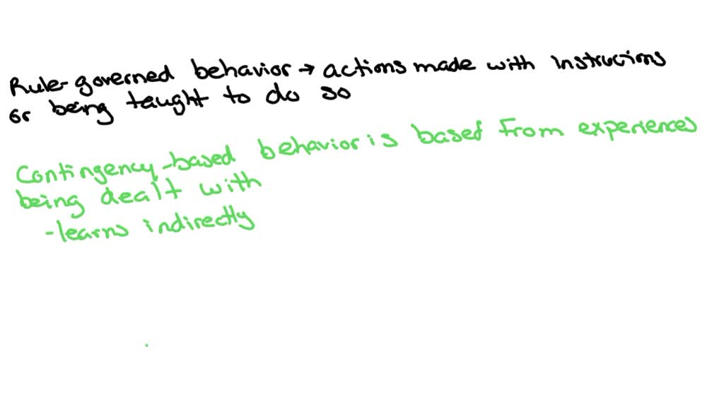 SOLVED: Begin by describing the three-term contingency, and explain why ...