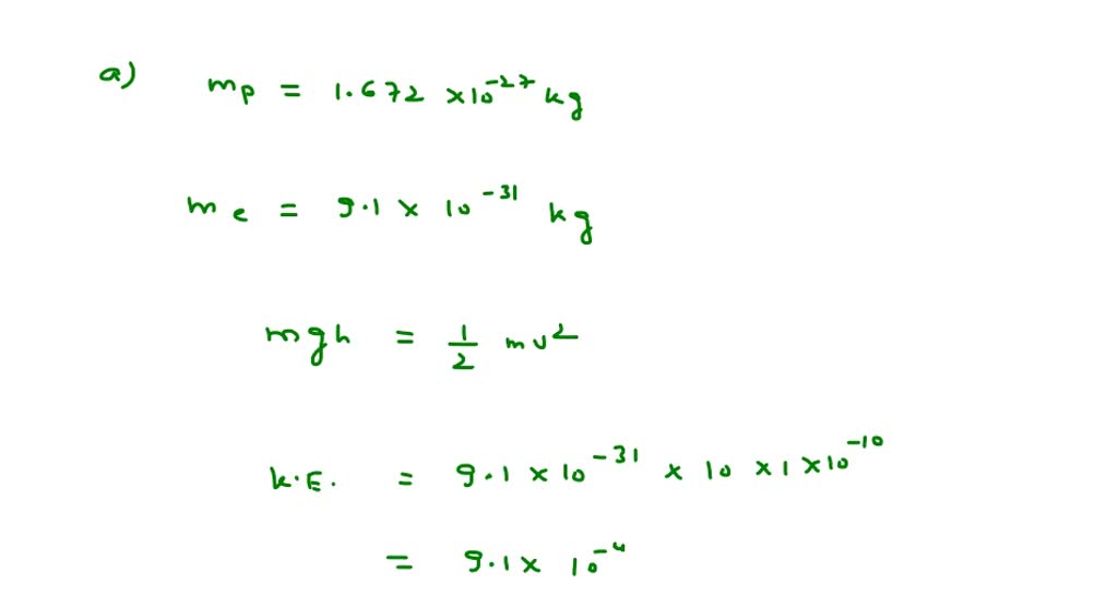 SOLVED: Use the uncertainty principle to estimate the minimum kinetic ...