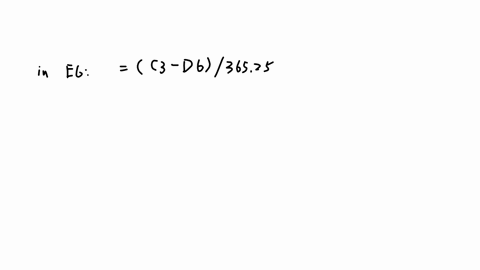 In cell E6, enter a formula without using a function that...