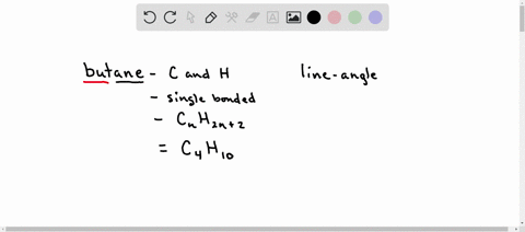 Draw the skeletal (line-bond) structure of 2-butanol from...