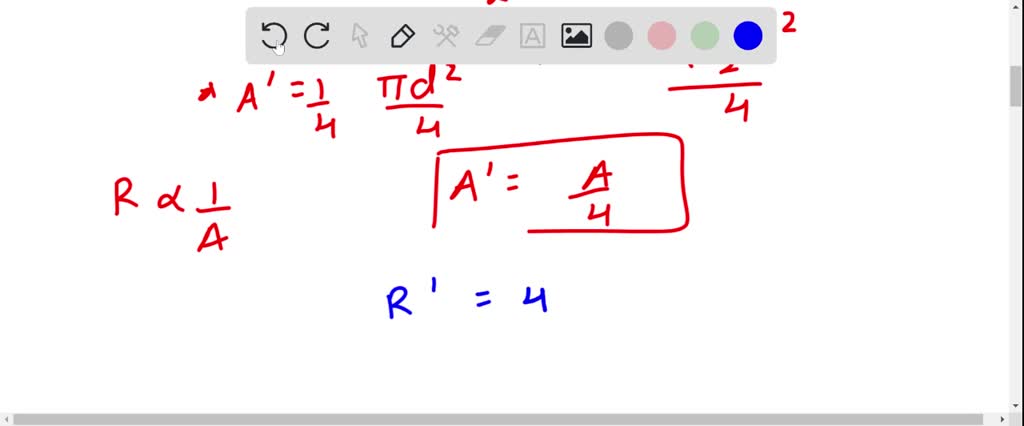 SOLVED: For a given length of wire, resistance is inversely proportional to the wire's cross ...