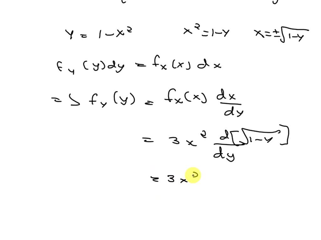 SOLVED: '1 Suppose that the p.d.f of random variable X is as follows: 3x2 for 0