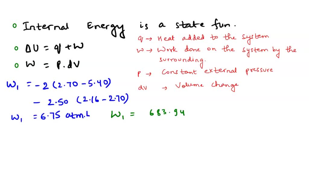 SOLVED: An ideal gas (which is is a hypothetical gas that conforms to ...