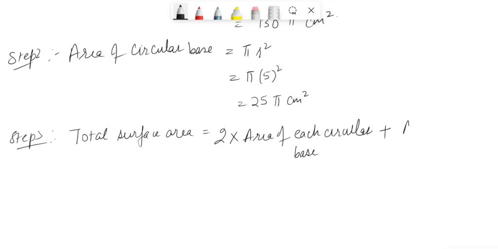 SOLVED: is given by the formula: S = 2πrh + 2πr^2 + πr^2 where r is the ...