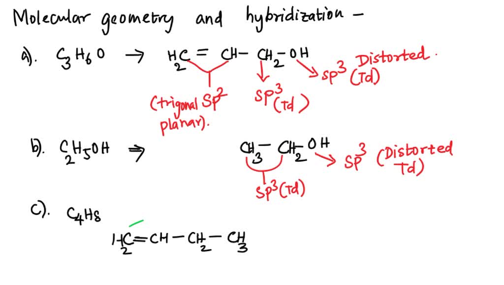 SOLVED: Draw structural formulas for each of the following molecules ...