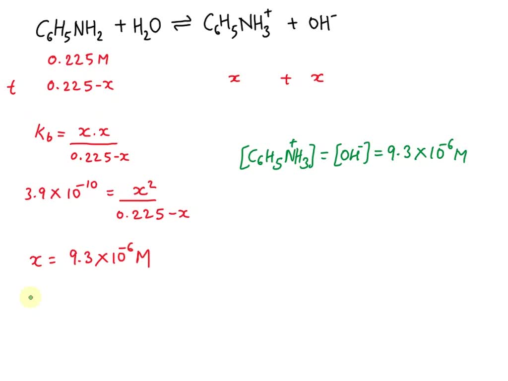 SOLVED: Calculate the concentration of all species in a 0.125M ...