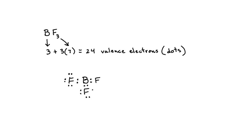 SOLVED: An atom of boron in a compound does not need to have 8 ...