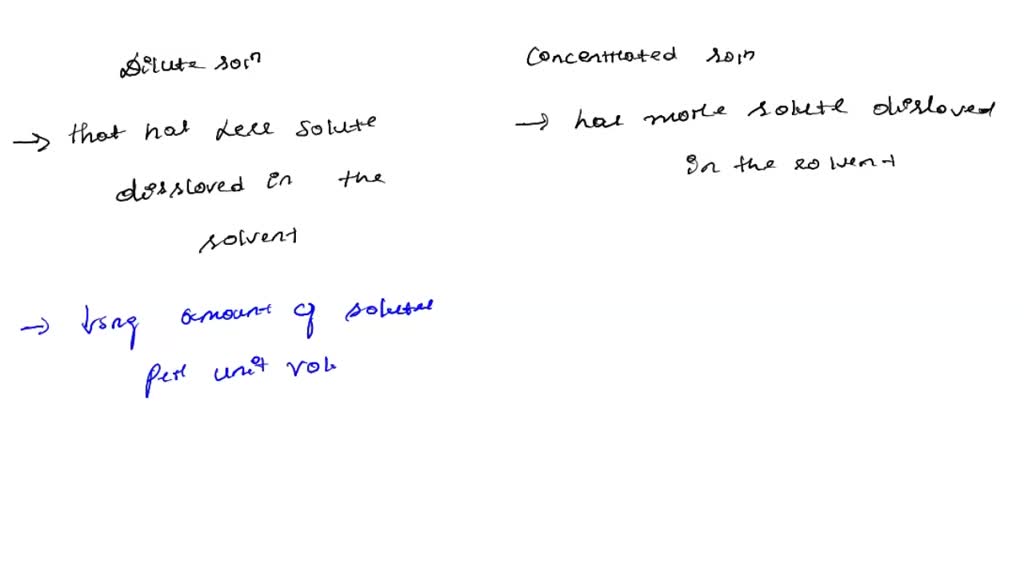 SOLVED: When comparing two solutions with the same volume, you may say ...