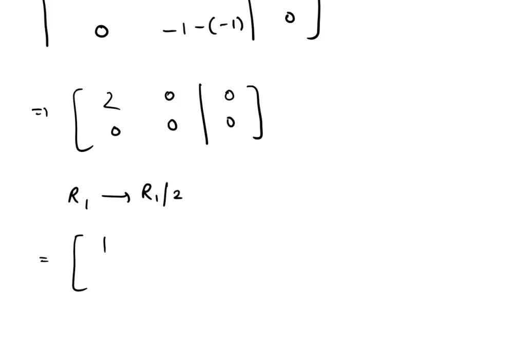 SOLVED: Use the geometric method to find the eigenvalue(s) and corresponding eigenspace(s) of A ...