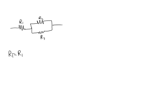 Determine the total resistance for the circuit, given: ET = 120 V, R1 = 10 ?, R2 = 8 ?, R3 = 150 ...