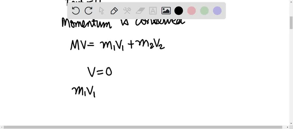 SOLVED: A particle of mass M at rest decays into two masses m1? and m2? with non-zero velocities ...