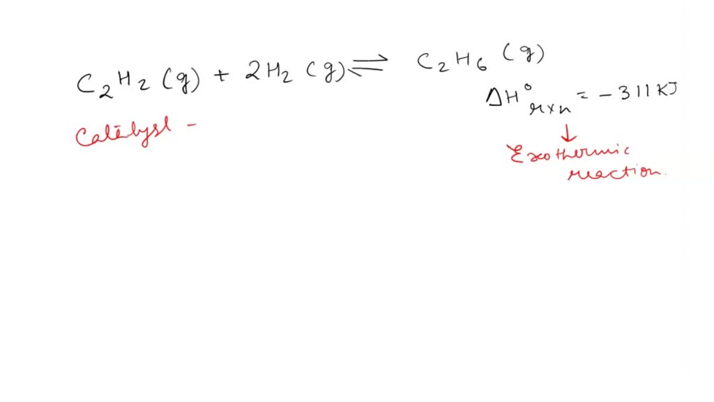 SOLVED: 4. Gaseous ethane, C2H6, can be formed by reacting gaseous ...