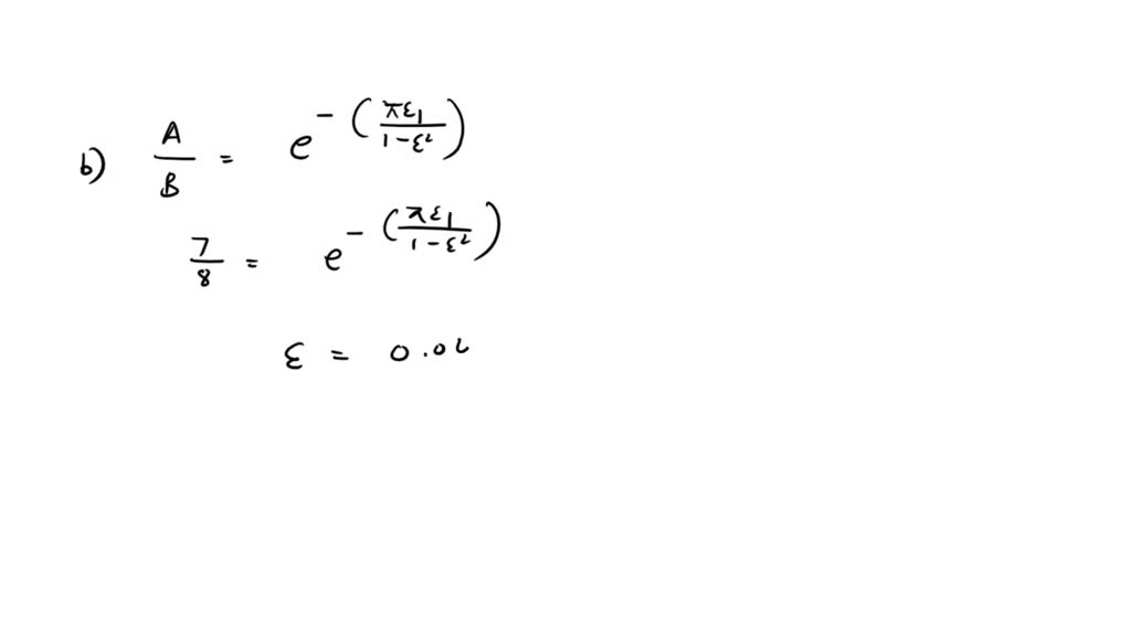 SOLVED: A pressure measuring instrument output in deviation form, Pm, can be described by the ...