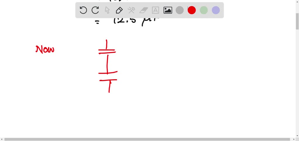 SOLVED: Find the total capacitance in micro farads of the combination ...