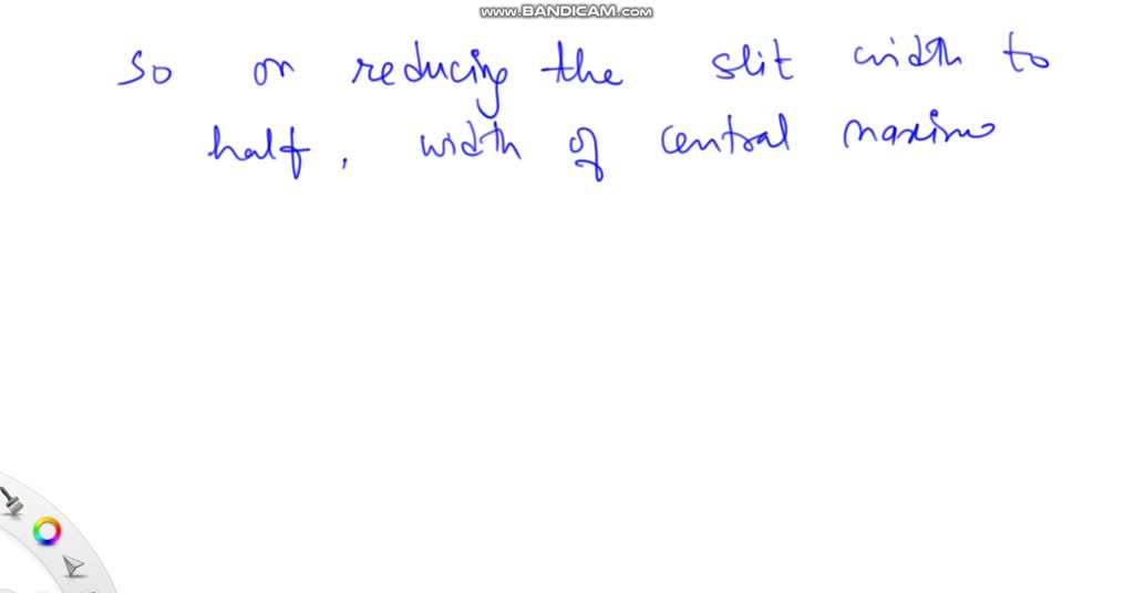 Solved Single Slit Diffraction Experiment The Width Of A Slit Is 4728