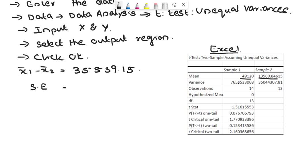 The following sample data were recently collected in the course of conducting a randomized block ...