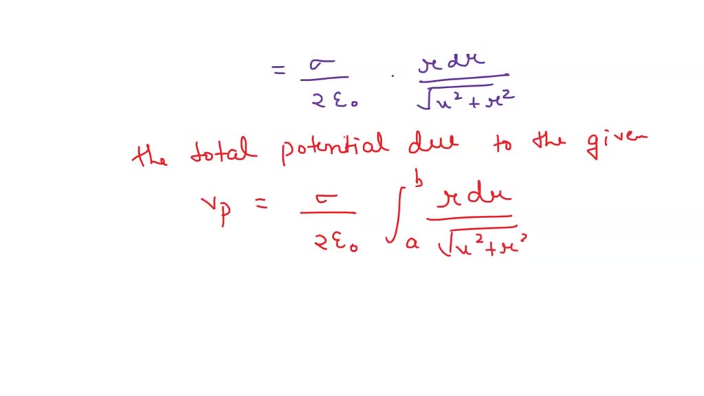 VIDEO solution: '46. Calculate the electric potential at point P on the ...