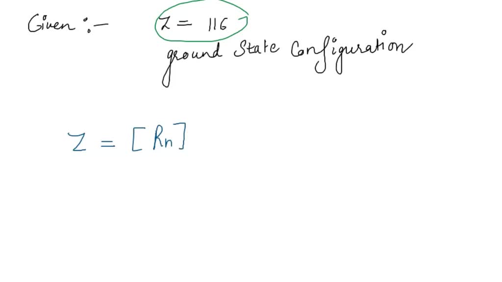 SOLVED: What is the expected ground-state electron configuration of the ...