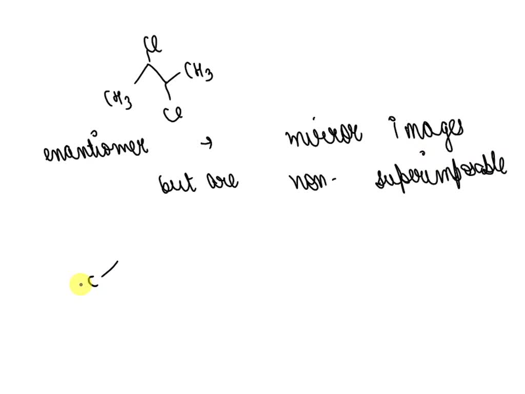 SOLVED: There is a structure of a CH3CHCCH3 backbone with a double bond ...