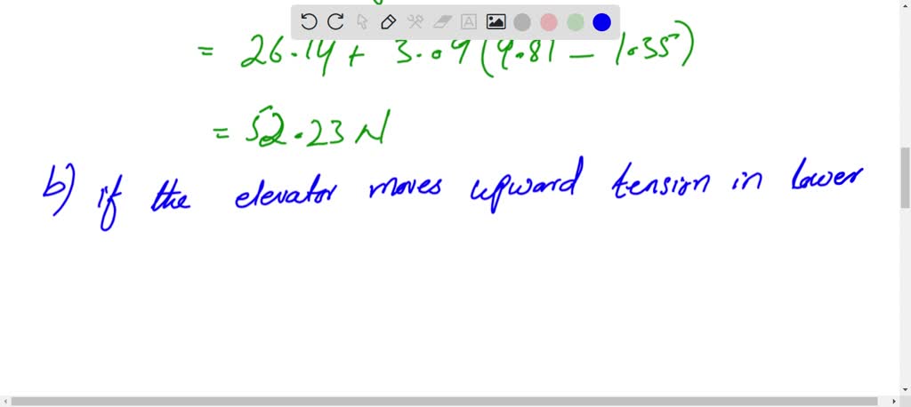 SOLVED: Sphere i5 attached the ceiling an elevator by string- second ...