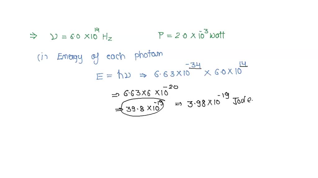 SOLVED: Monochromatic light of frequency 6 x 10^14 Hz is produced by a ...