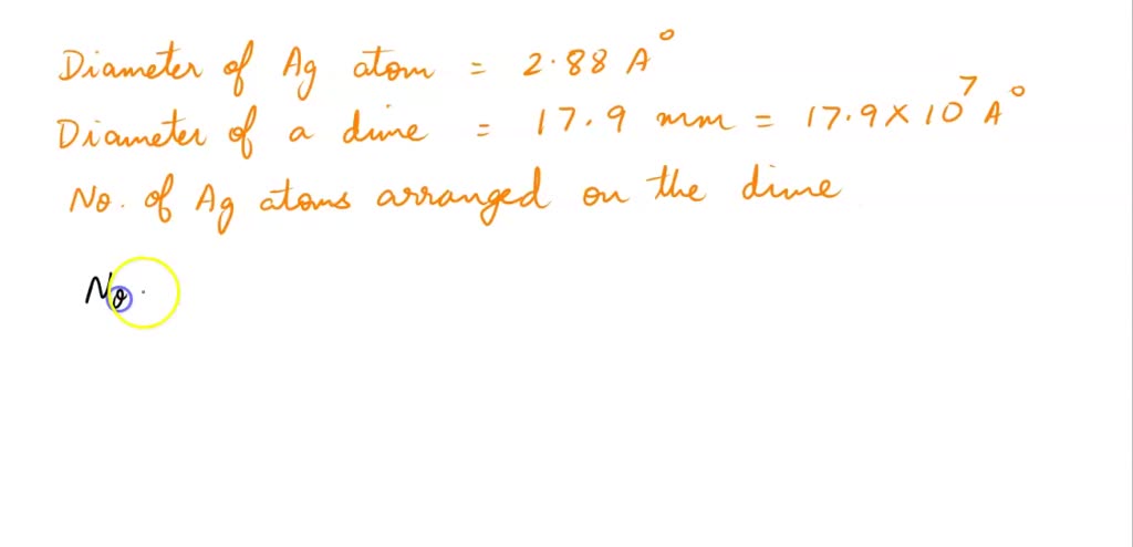 SOLVED: The diameter of a U.S. dime is 17.9 mm, and the diameter of a ...