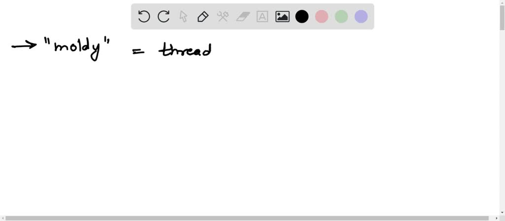 SOLVED: A teacher instructs his class look at "moldy" orange peels ...