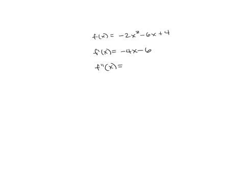 Find the x coordinates of inflection points the open...
